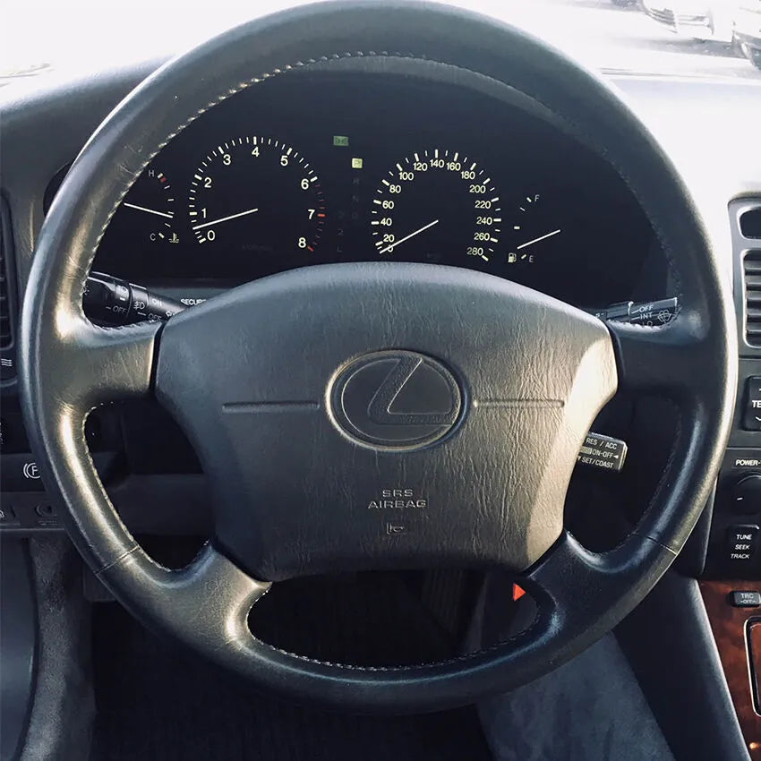 Steering Wheel Cover Kits for Lexus LS400 GX470 LX450 1995-2009 – Maxspeeding