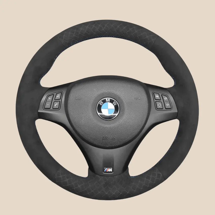 Steering Wheel Cover Kits for BMW X1 E84 E81 E82 E87 E88 M3 E90 E91 E9 – Maxspeeding