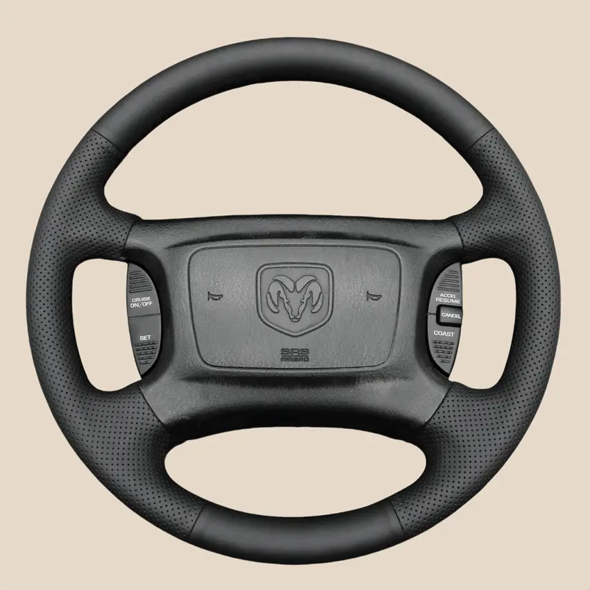 Steering Wheel Cover Kits for Dodge Ram 1500 2500 3500 Dakota SLT Spor – Maxspeeding