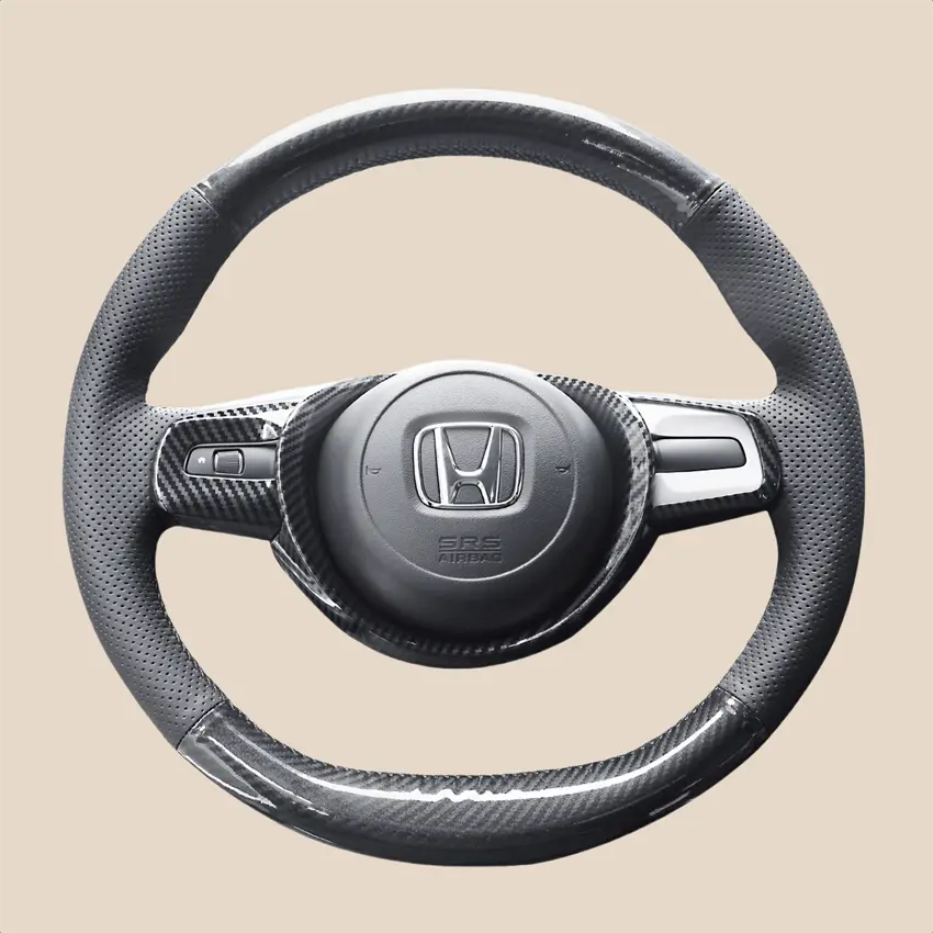 Steering Wheel Cover Kits for Honda Fit 2020 2021 2022 2023 2024 – Maxspeeding