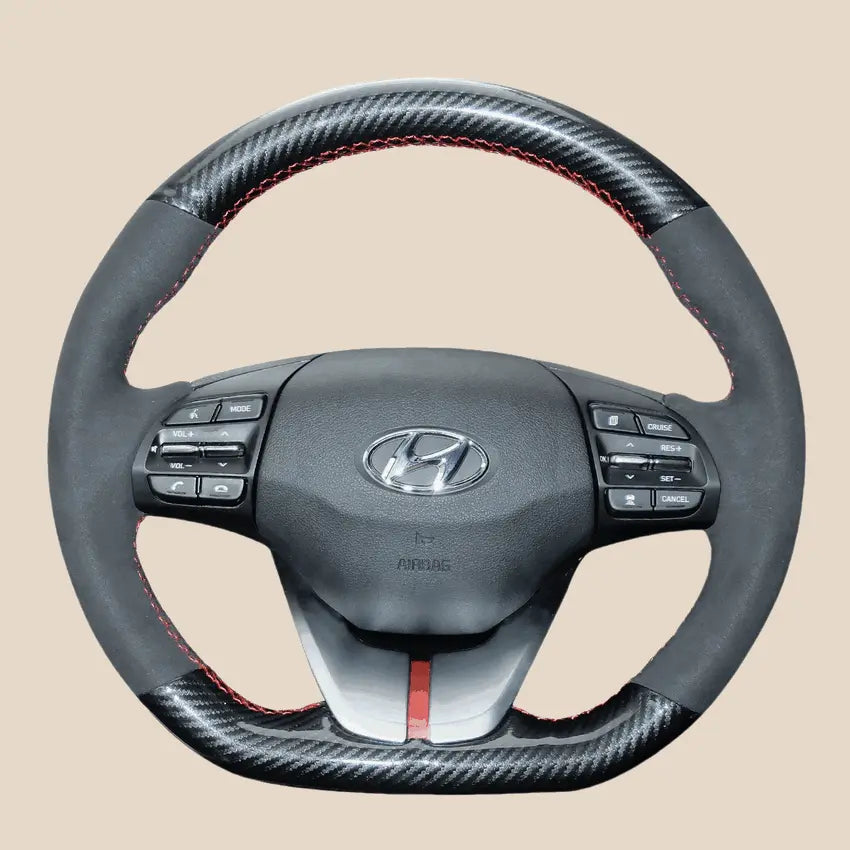 Steering Wheel Cover Kits for Hyundai Ioniq Elantra VI 2015-2022 – Maxspeeding