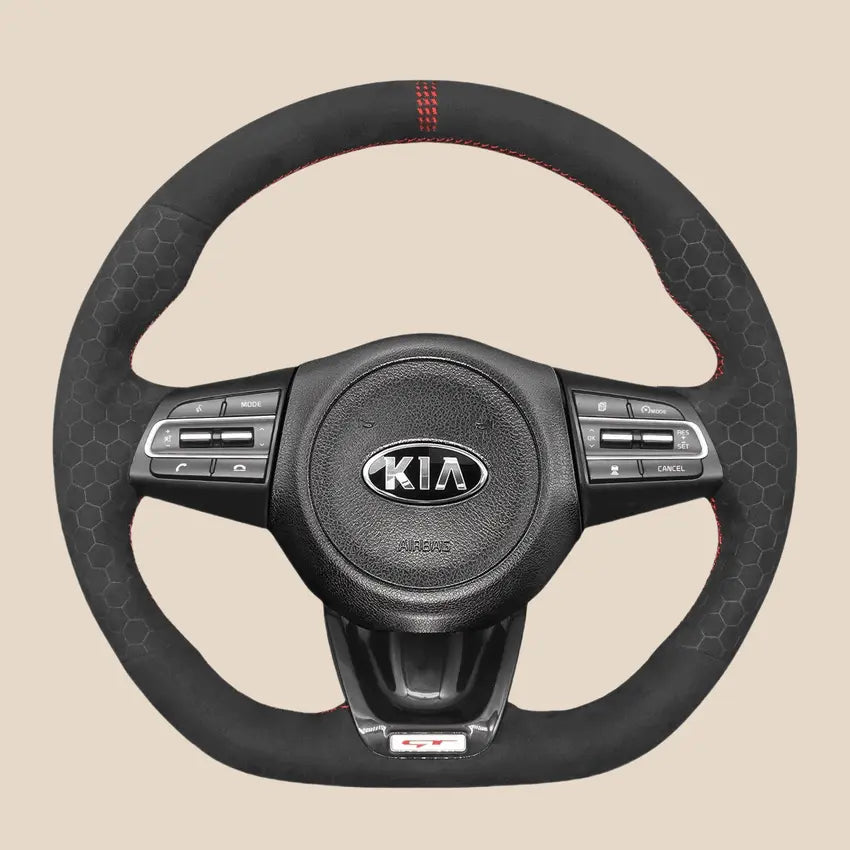 Steering Wheel Cover Kits for Kia Stinger 2017-2022 – Maxspeeding