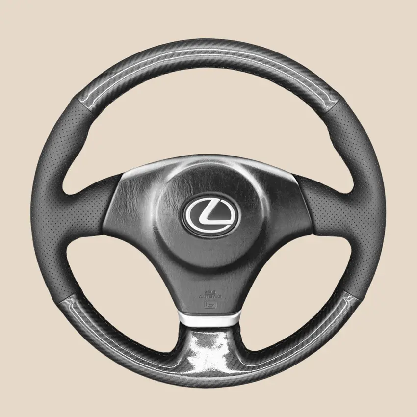 Steering Wheel Cover Kits for Lexus IS 200 300 1999-2005 – Maxspeeding