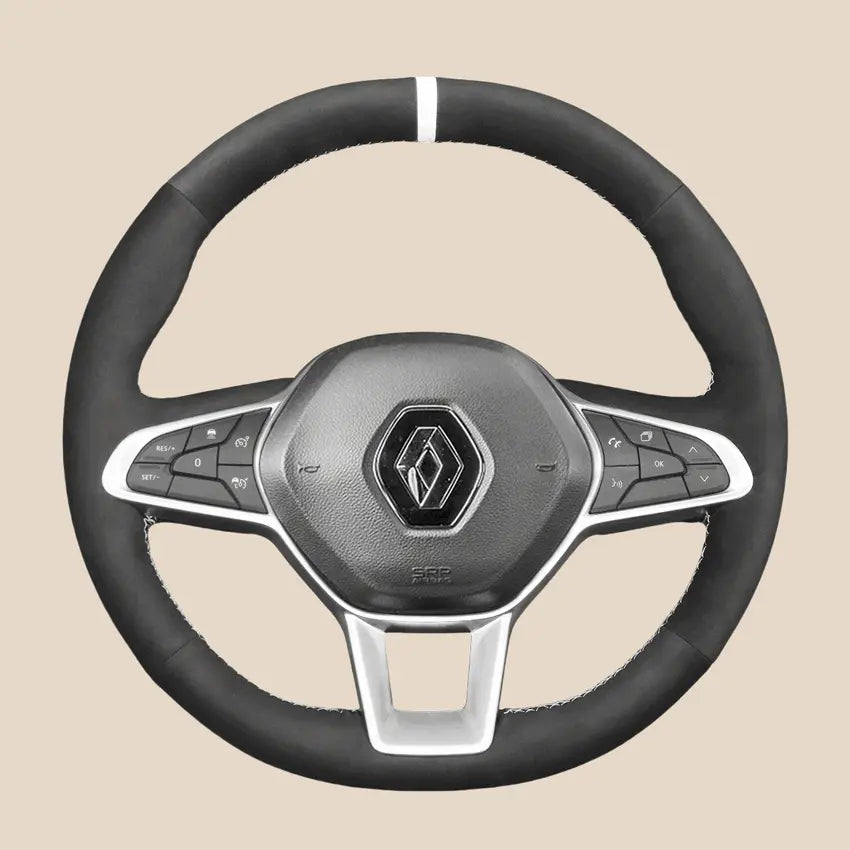 Steering Wheel Cover Kits for Renault Clio 5 V Captur 2 Zoe Arkana Tra – Maxspeeding