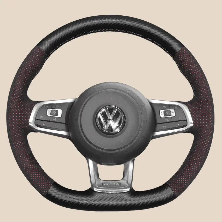 Lenkradbezug-Kits für Volkswagen VW Golf GTI GTD GTE R7 Jetta GLI Polo – Maxspeeding