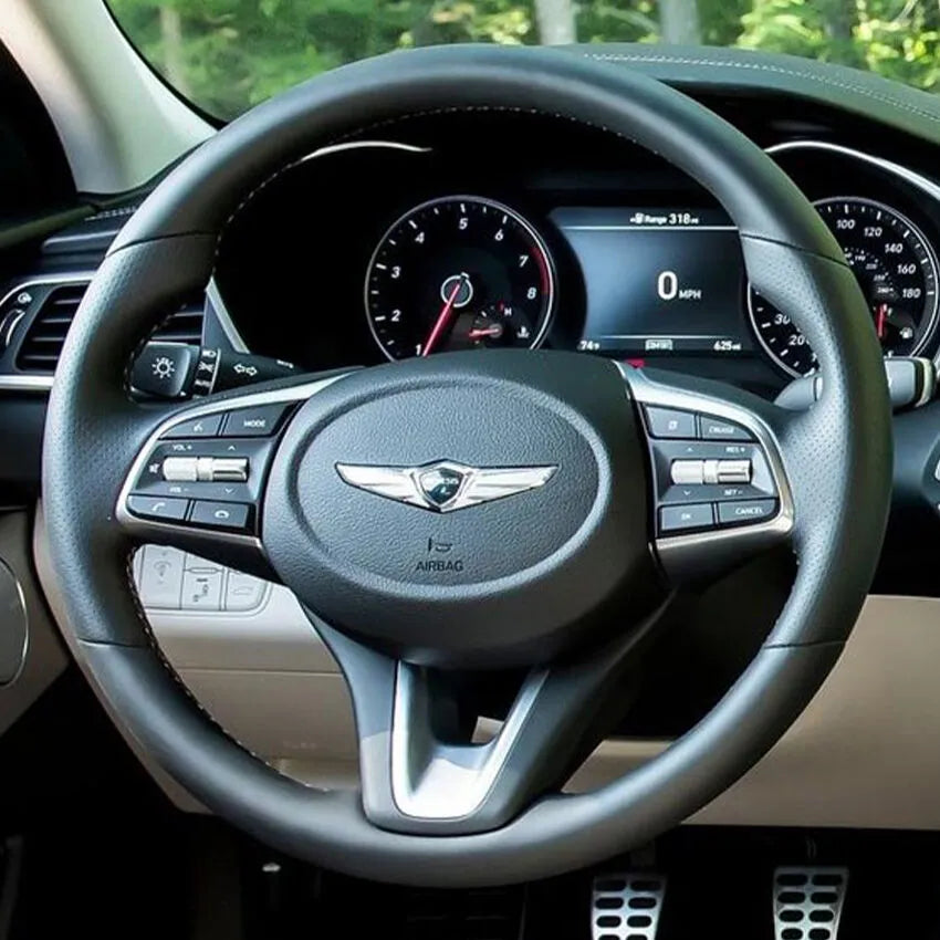 Steering Wheel Cover Kits for Genesis G70 2019-2025 – Maxspeeding