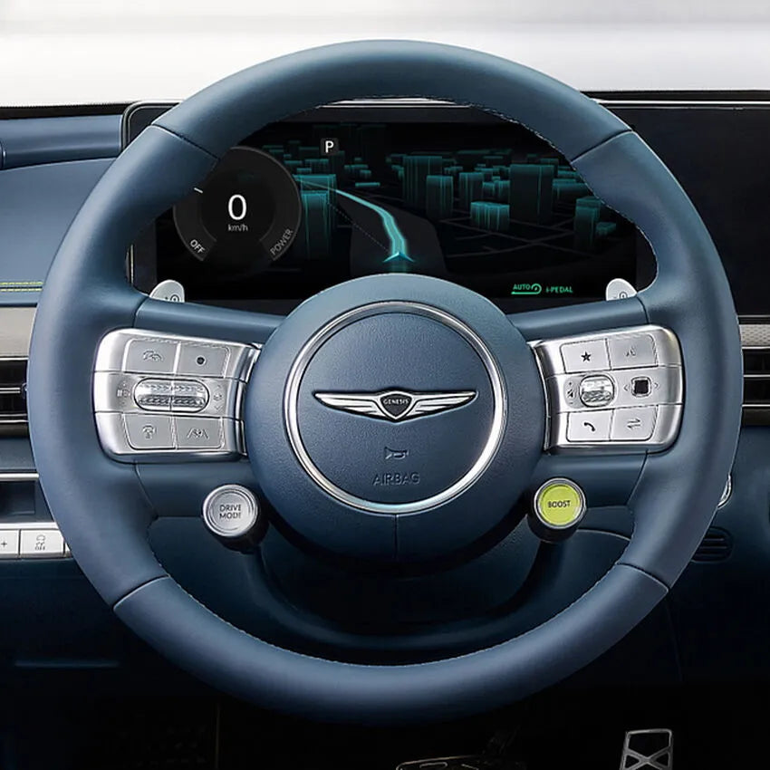 Steering Wheel Cover Kits for Genesis GV60 2022-2025 – Maxspeeding