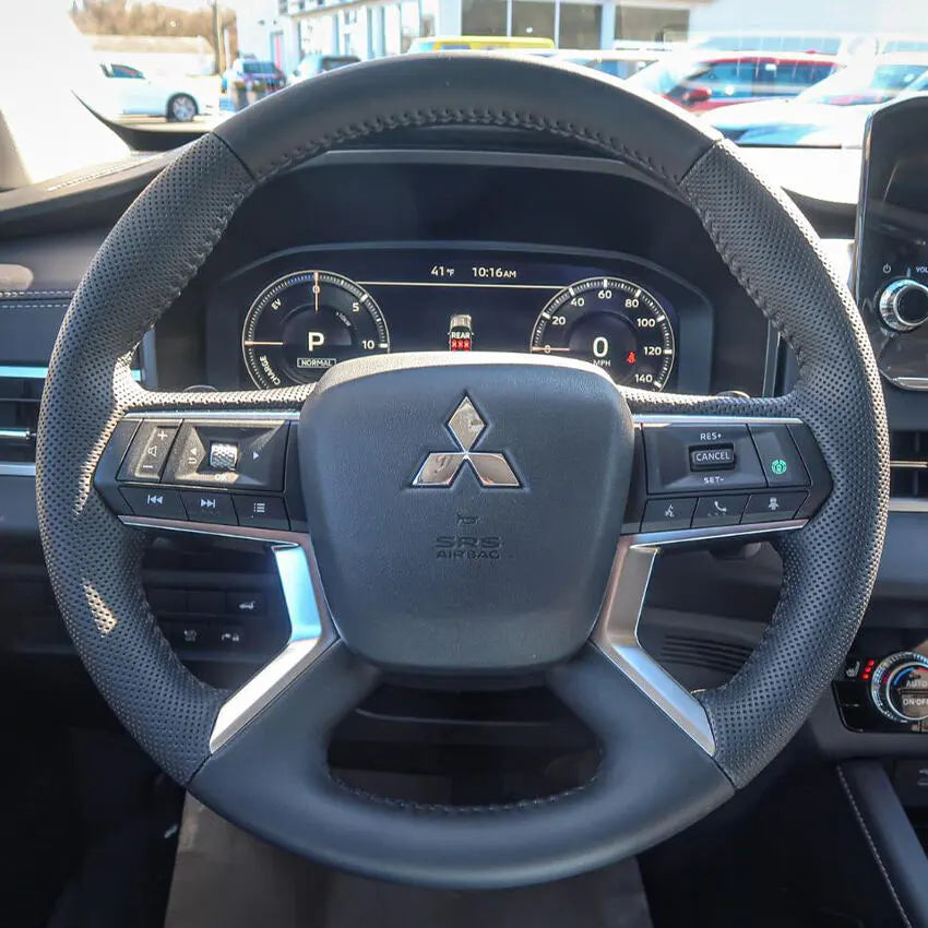 Steering Wheel Cover Kits for Mitsubishi Outlander PHEV 2022 2023 2024 – Maxspeeding