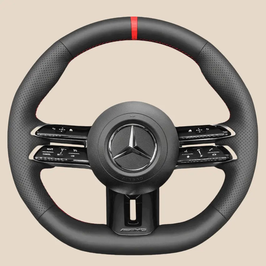 Steering Wheel Cover Kits for Mercedes benz AMG GT A35 A45 A45S C43 CL ...