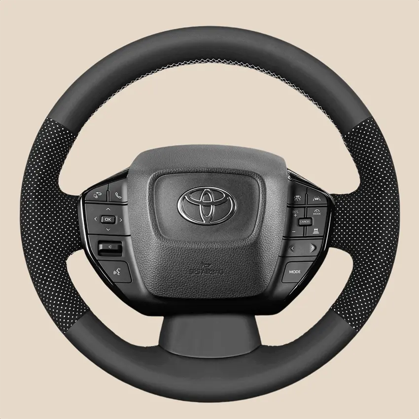 Steering Wheel Cover Kits for Toyota Prius VI Prime bZ4X 2022-2024 – Maxspeeding