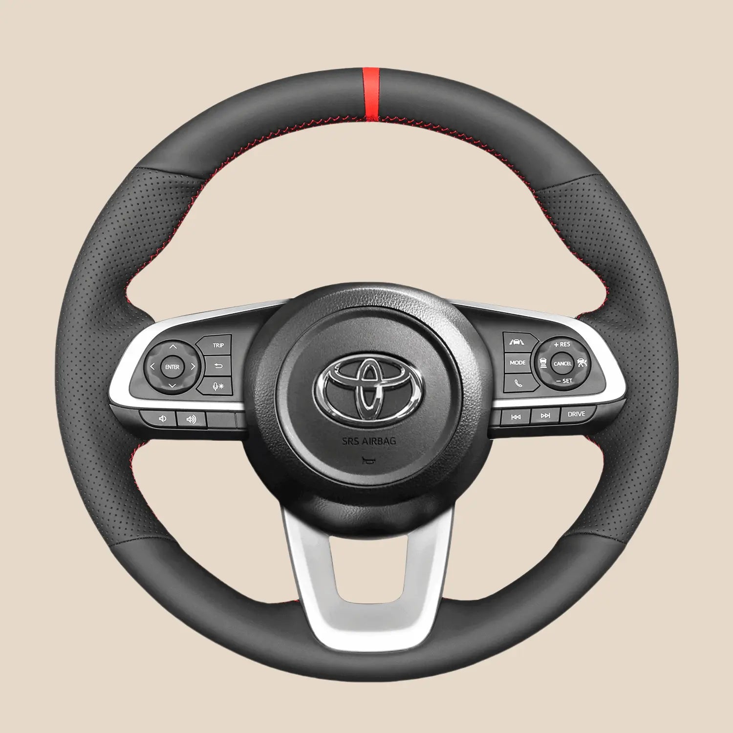 Steering Wheel Cover Kits for Toyota Raize Yaris 2020-2023 – Maxspeeding