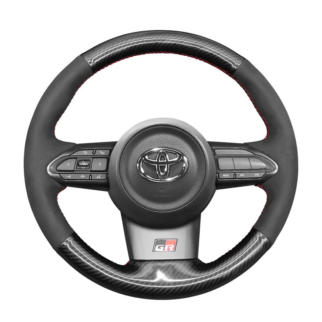 Steering Wheel Cover Kits for Toyota Yaris GR Corolla 2020-2024 – Maxspeeding