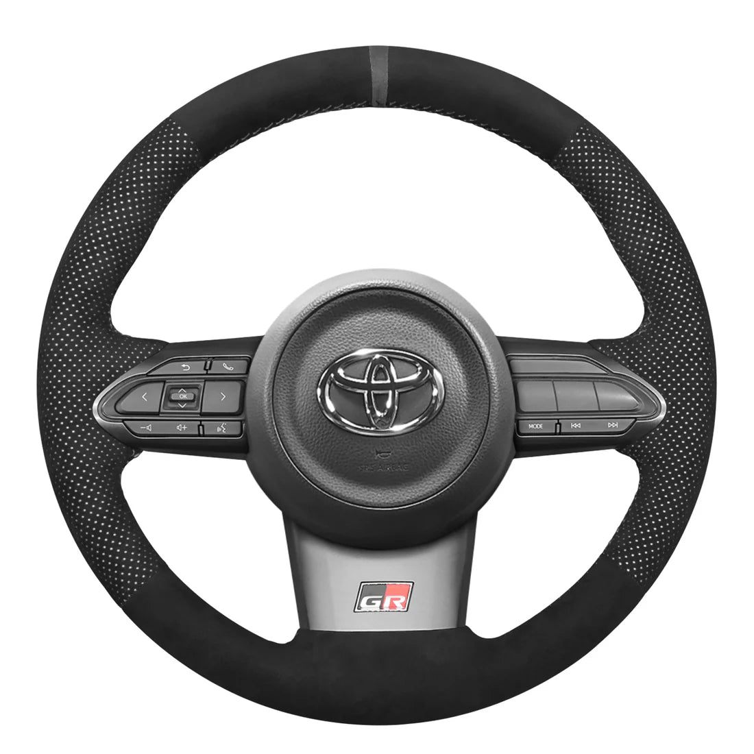 Steering Wheel Cover Kits for Toyota Yaris GR Corolla 2020-2024 – Maxspeeding